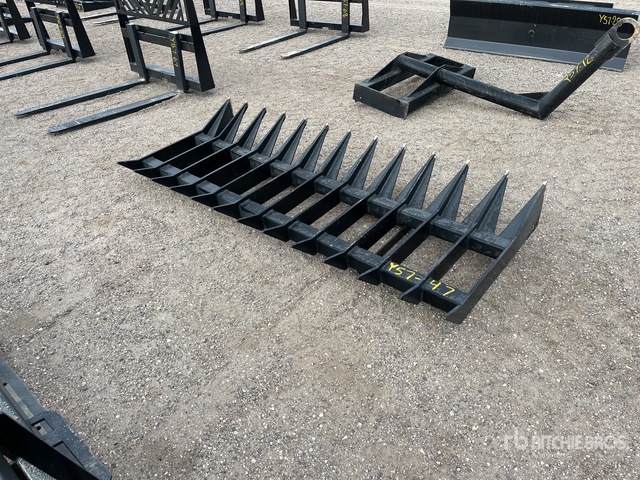 85 in Skid Steer Landscape Rake (Unused) | Ritchie Bros. Auctioneers