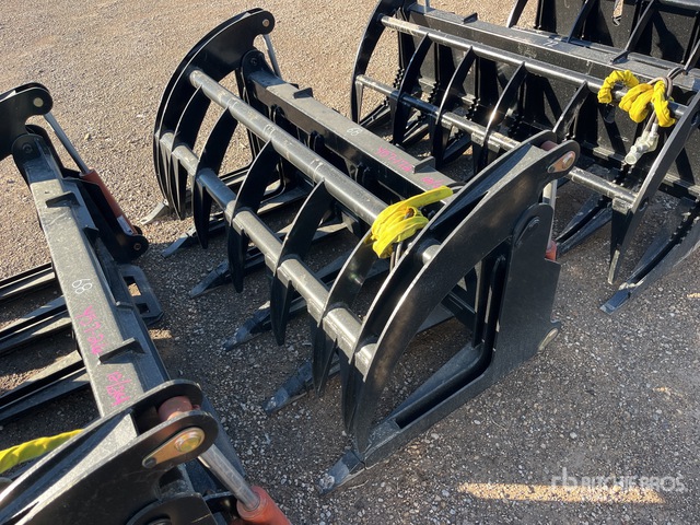 Mid-State 68 In Skid Steer Root Rake (Unused) | Ritchie Bros. Auctioneers
