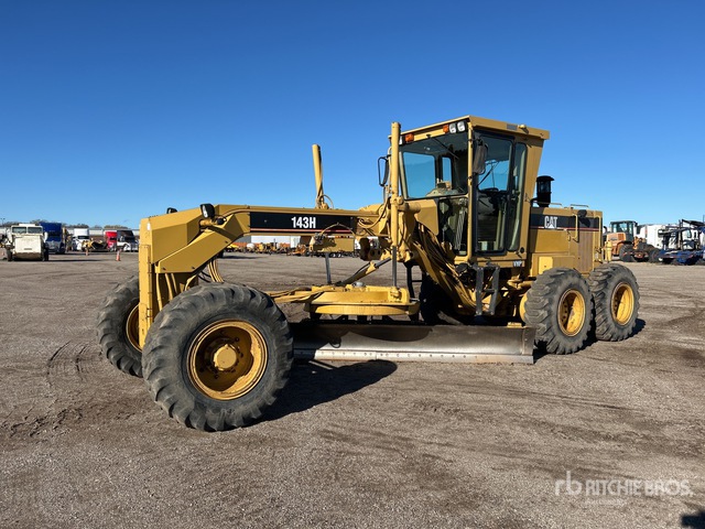 1997 Cat 143H AWD Motor Grader | Ritchie Bros. Auctioneers