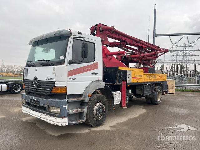 Putzmeister M24-20-4-125 24 m on 1999 Mercedes-Benz Atego 1828 4x2 ...