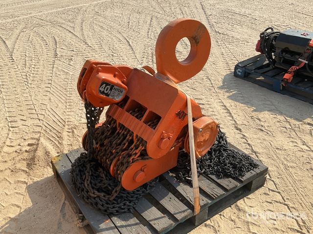 Nitchi H-40 40 Ton Chain Block | Ritchie Bros. Auctioneers