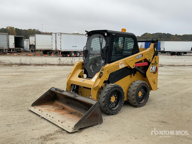 2020 Cat 242D3 Skid Steer Loader | Ritchie Bros. Auctioneers