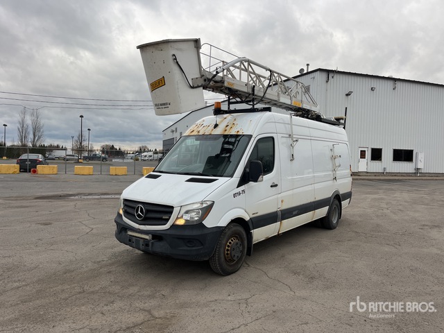 Telelift TTS 36 on 2016 Mercedes-Benz Sprinter 3500 4x2 Van Mounted ...
