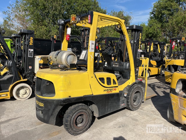 2020 Hyster H70FT - LPG 6800 lb Pneumatic Tire Forklift in Houston ...