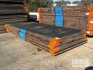 Quantity of (10) 6 ft x 12 ft x 1 1/2 in Steel Plates in San Diego ...