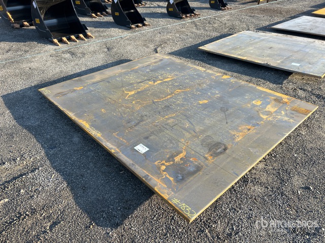 2024 Kit Containers Steel 7 ft 6 in x 6 ft (1 in Thick) Steel Plates ...