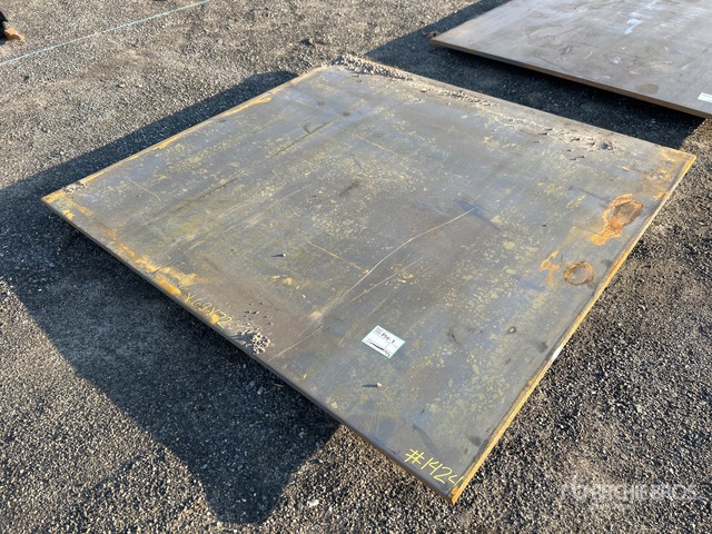 2024 Kit Containers Steel 6 ft x 5 ft 9 in (1 in Thick) Steel Plates ...