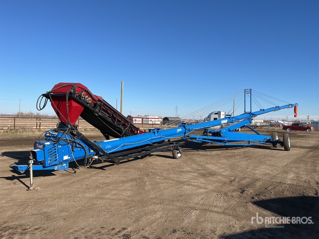2015 Brandt 13110-HP 13 in x 110 ft Telescopic Swing Grain Auger ...