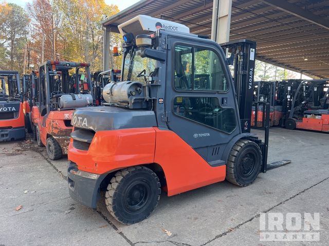 2017 Toyota 8FG40U 7350 lb Pneumatic Tire Forklift in Little Rock ...