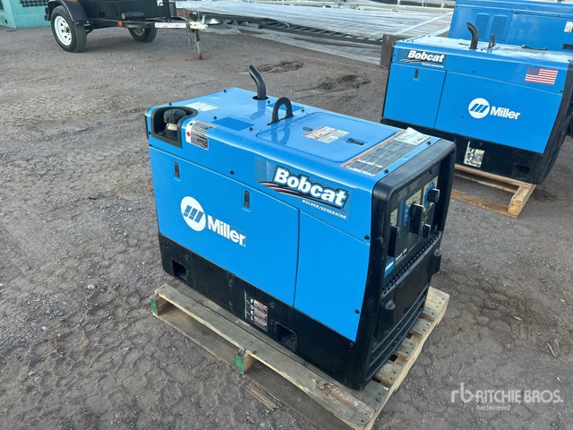 2019 Miller Bobcat 250 Skid-Mounted Soldadora motorizada | Ritchie Bros ...