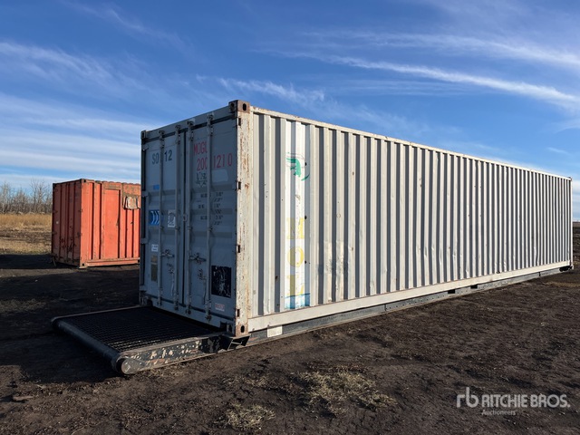 1996 40 ft Skid Mounted Contenedor de almacenamiento | Ritchie Bros ...