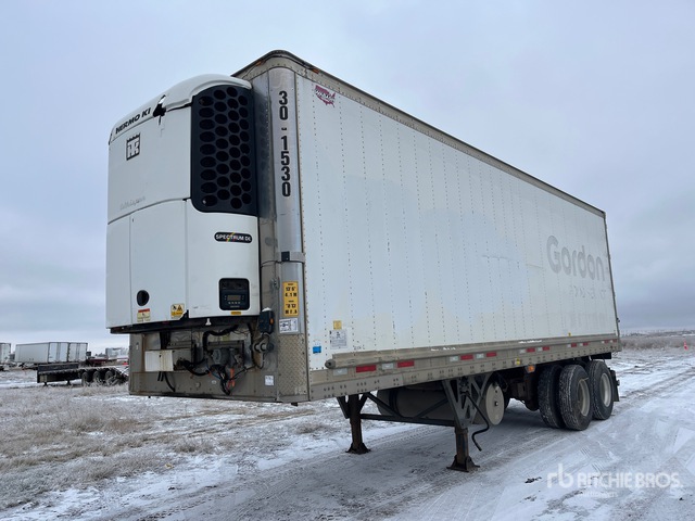 2016 Wabash 30 ft x 102 in T/A Multi-Temp Refrigerated Trailer ...