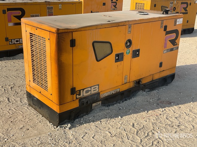 JCB G27QS 30 kVA Skid-Mounted Generador | Ritchie Bros. Auctioneers