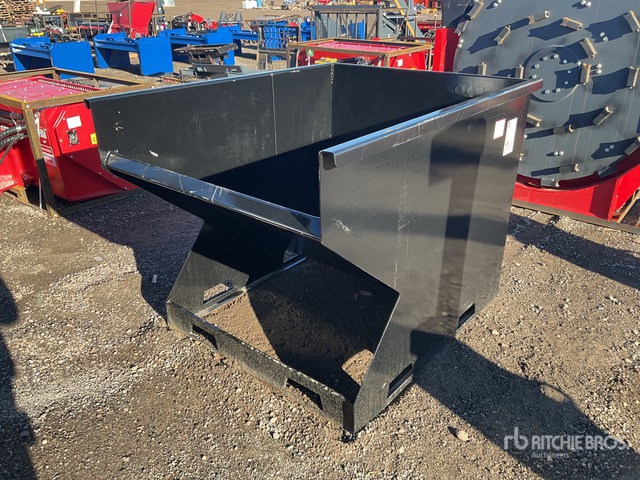 2024 Kit Containers 2YFT-SST 45 in 2 CY. Skid Steer Dump Hopper (Unused ...