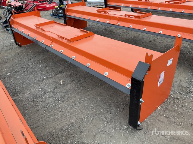 2024 Kit Containers QT-SP-12-23 12 ft Skid Steer Snow Pusher (Unused ...