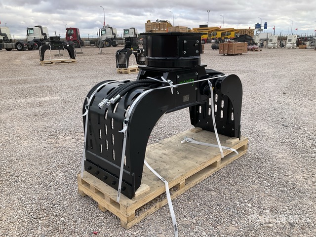 2024 Haener HSOGx8.12A+Turn Table Sorting Excavator Grapple (Unused ...