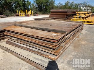 Quantity of (15) 8 ft x 12 ft x 1 in Steel Plates in Tampa, Florida ...