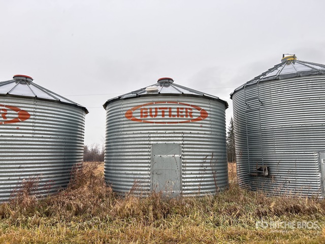 Butler +/- 1500 bu 3 Ring Grain Bin | Ritchie Bros. Auctioneers