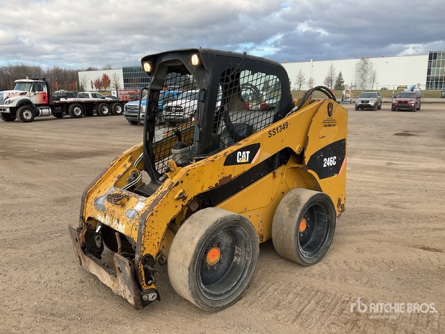2013 Cat 246C Skid Steer Loader | Ritchie Bros. Auctioneers