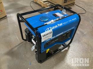 2022 Tsurumi TPG4-3000HDX 2.6 kVA Skid-Mounted Portable Generator Set (Unused) in PITTSBURGH ...