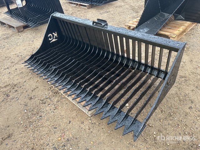 Kit Containers QT-SB-H72-F 72 in Skid Steer Bucket (Unused) | Ritchie ...