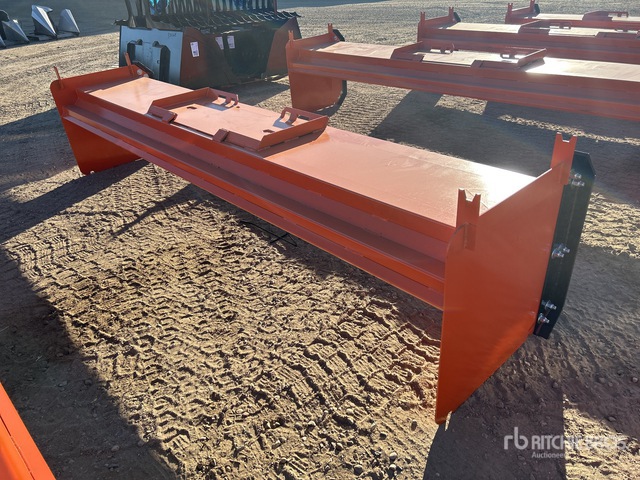 Kit Containers QT-SP-12-23 12 ft Skid Steer Snow Pusher (Unused ...