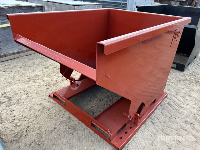 2024 Kit Containers 2YFT-SST 2 cyd Skid Steer Dump Hopper (Unused ...