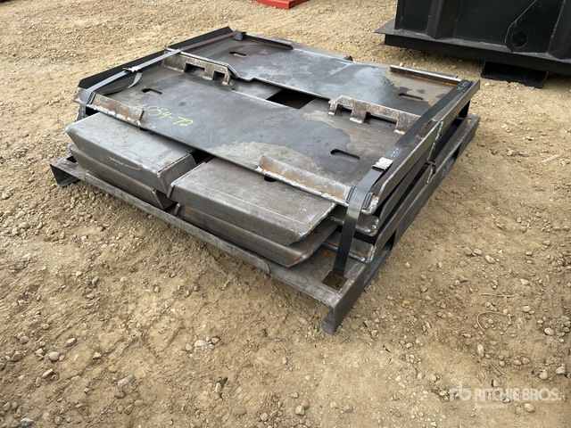 Quantity of (10) 2024 Kit Containers QT-F-BLANK Skid Steer Attachment ...