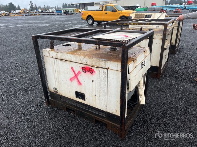 2011 Multiquip DAW500SA 500 A Skid-Mounted Stick Engine Driven Welder ...