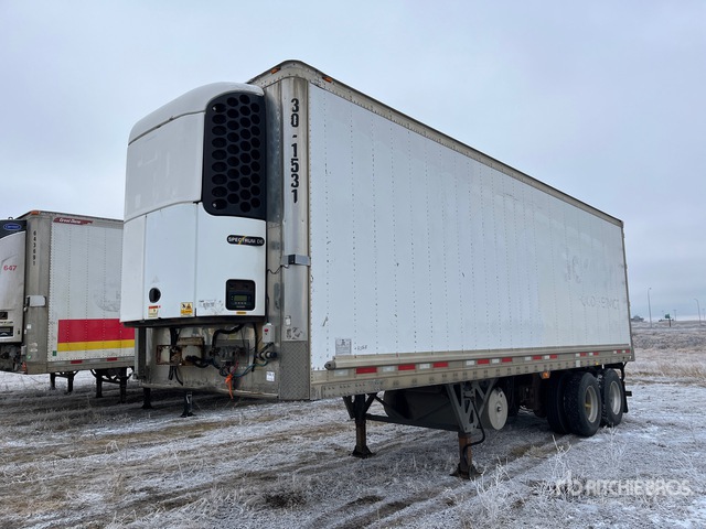2016 Wabash 30 ft x 102 in T/A Multi-Temp Refrigerated Trailer ...