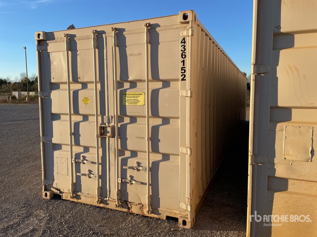 40 ft Standard Contenedor de almacenamiento | Ritchie Bros. Auctioneers