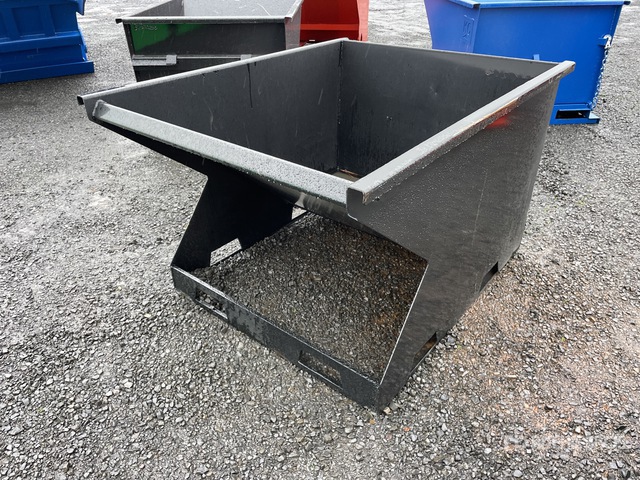 2024 Kit Containers 1.5YFT-SST 60 in Skid Steer Dump Hopper (Unused ...