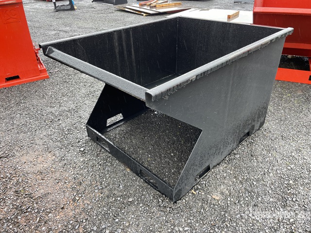 2024 Kit Containers 1.5YFT-SST 60 in Skid Steer Dump Hopper (Unused ...