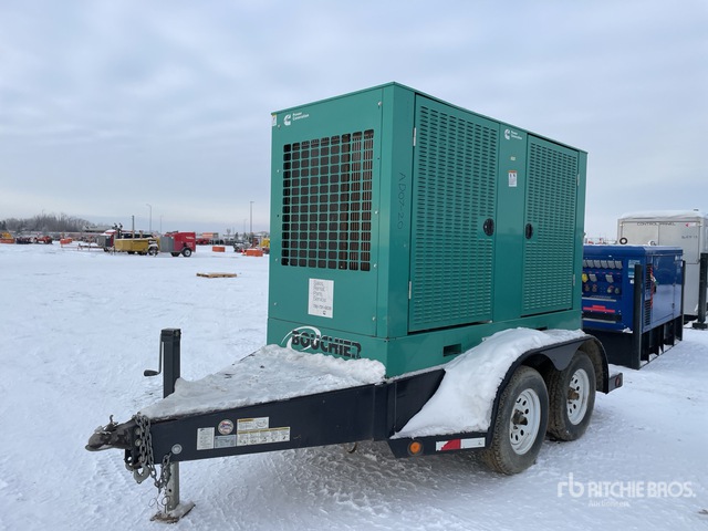 2011 Cummins DSGAA-A035K095 100 kW Mobile Generator Set (Inoperable ...