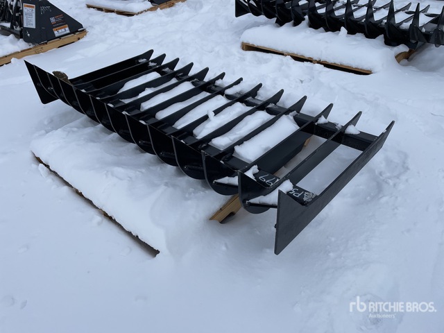 2024 Kit Containers QT-RR-70 69 in Skid Steer Root Rake (Unused ...