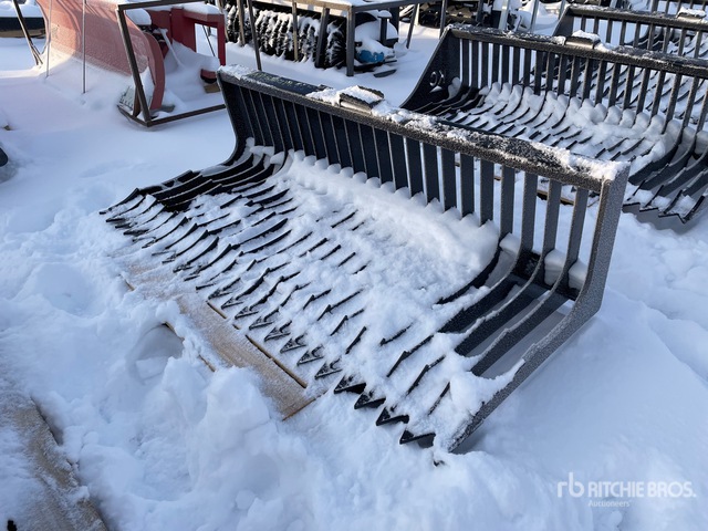 2024 Kit Containers QT-SB-L72 72 in Skid Steer Root Rake | Ritchie Bros ...