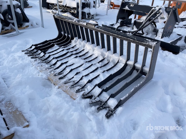 2024 Kit Containers QT-SB-L76-V3 76 in Skid Steer Root Rake | Ritchie ...