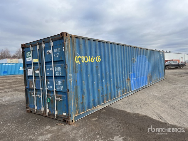 40 ft Standard Contenedor de almacenamiento | Ritchie Bros. Auctioneers