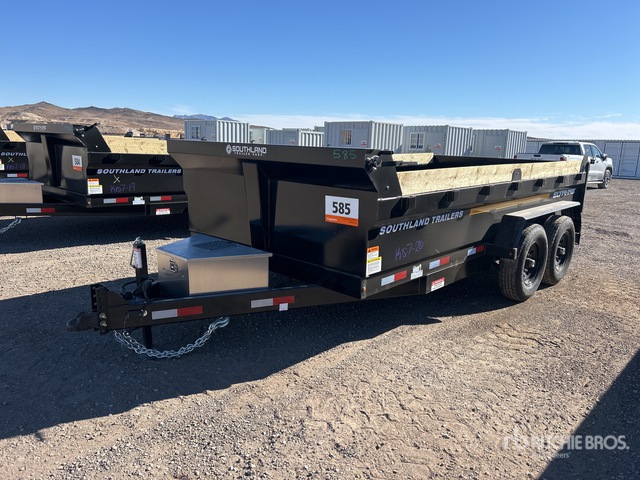 2025 Southland SL714-14K 14 ft T/A Dump Utility Trailer (Unused ...