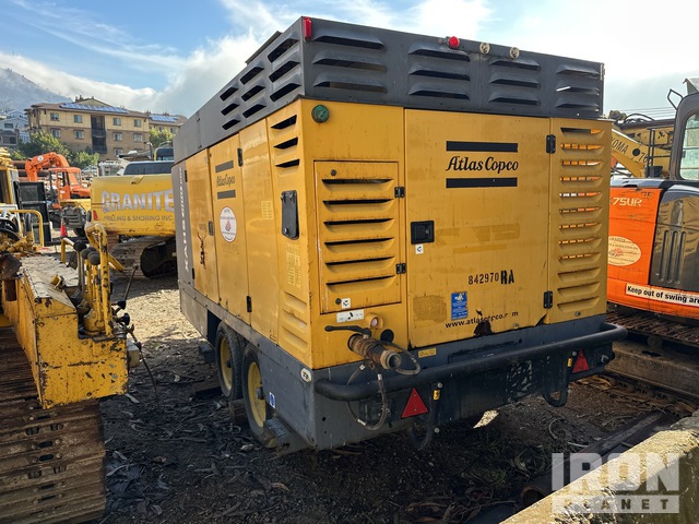 2011 Atlas Copco XAHS900C06 900 cfm Mobile Air Compressor in Daly City ...