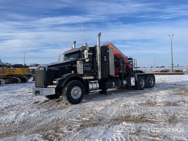 2011 Palfinger PK 50002-EH 32180 lb Knuckle Boom on 2014 Kenworth T-800 ...