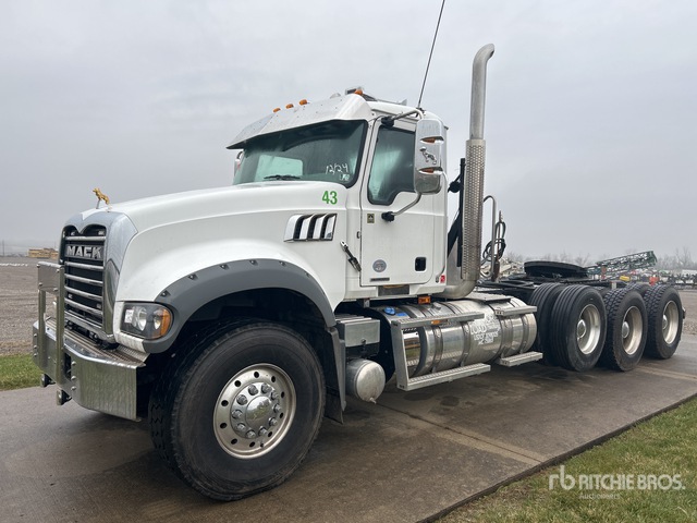 2022 Mack Granite 8x4 Tri/A Day Cab Truck Tractor | Ritchie Bros ...