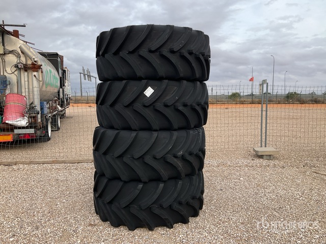 Quantity of (4) Firestone 600/65 R30 MAXTRAC TL 155D152E OE Tires ...