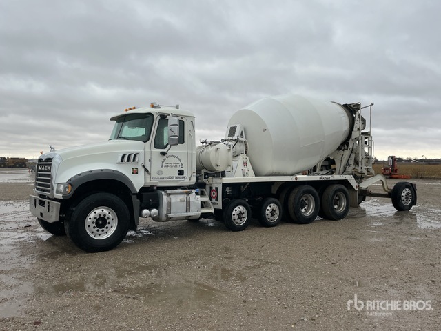 2017 Mack GU713 Granite 12x4 Mixer Truck | Ritchie Bros. Auctioneers