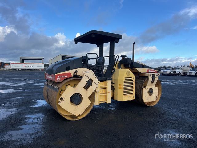 2005 Dynapac CC522V Rodillo de doble tambor | Ritchie Bros. Auctioneers