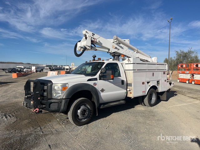 2010 Altec at37-6 37 ft on 2011 Ford F-550 4x4 Bucket Truck | Ritchie ...