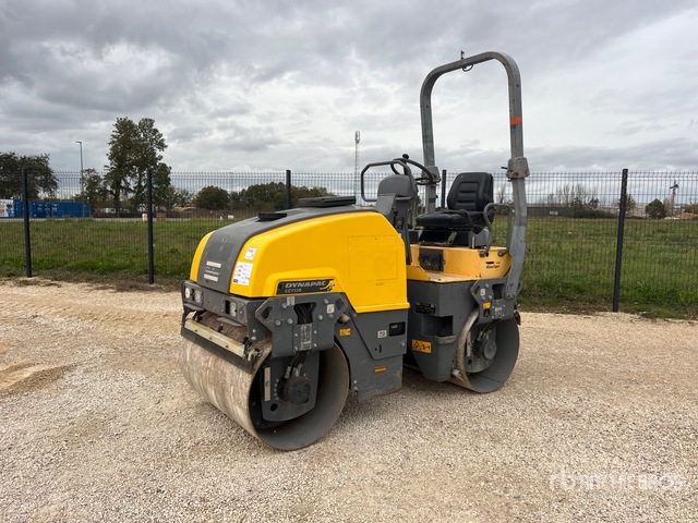2014 Atlas Copco CC1100 Compacteur Vibrant Tandem Double Drum Roller ...