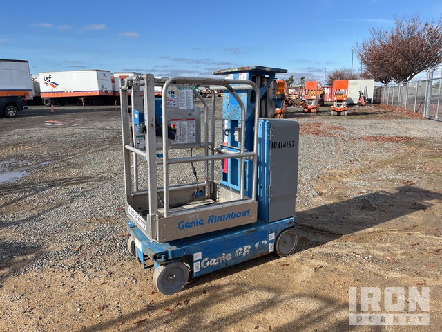 2015 Genie GR-12 Vertical Mast Lift | Ritchie Bros. Auctioneers