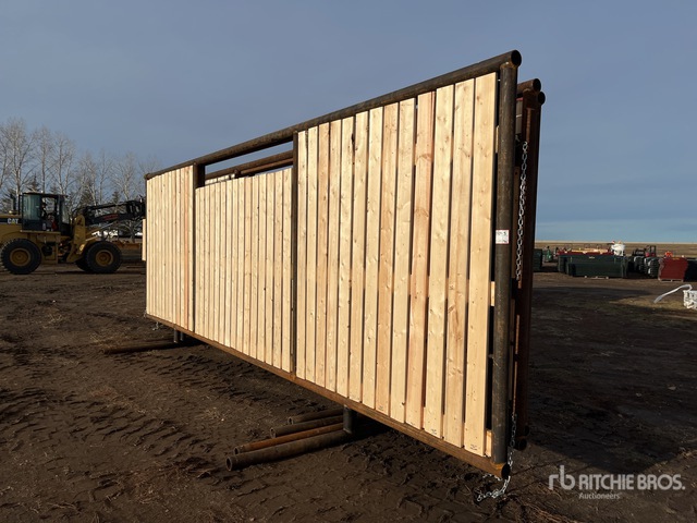 Quantity of (4) 24 ft x 8 ft 6 in Wind Fence (Unused) | Ritchie Bros ...
