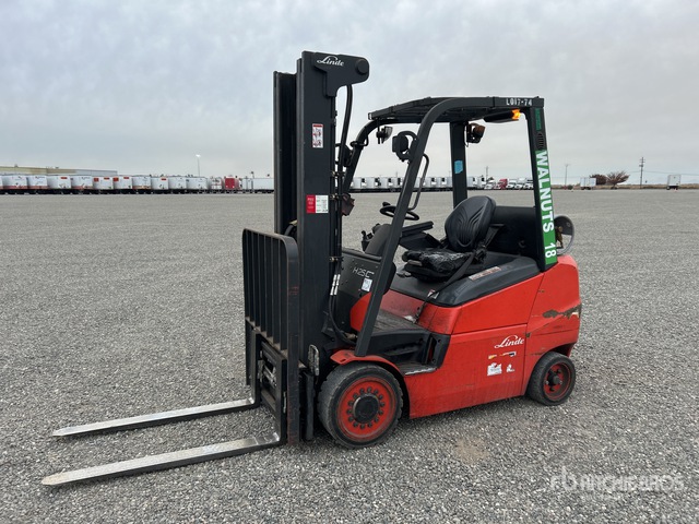 2017 Linde H25CT 4600 lb Cushion Tire Forklift | Ritchie Bros. Auctioneers